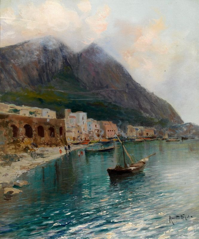 Oscar Ricciardi | COSTIERA AMALFITANA | MutualArt