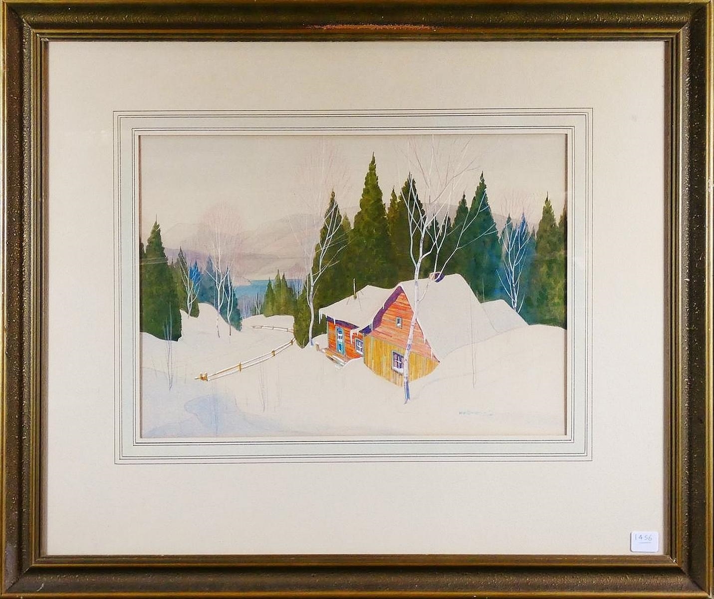 Graham Norwell | Untitled: Winter in the Laurentians | MutualArt