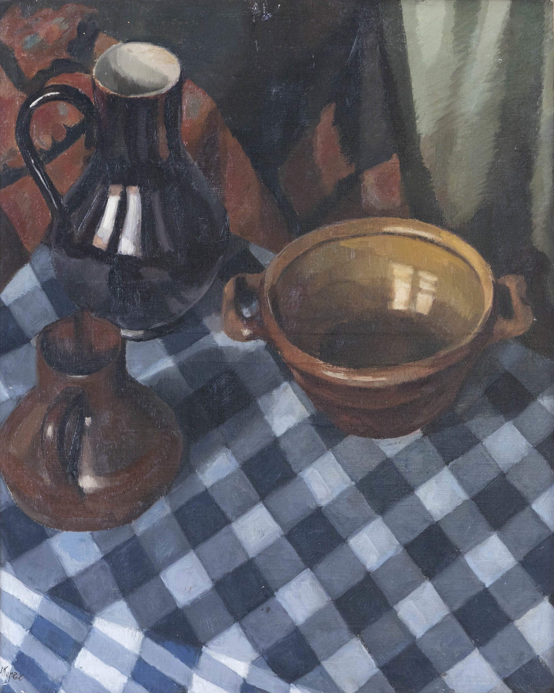 Rose Kuper | Still life with earthenware jugs | MutualArt