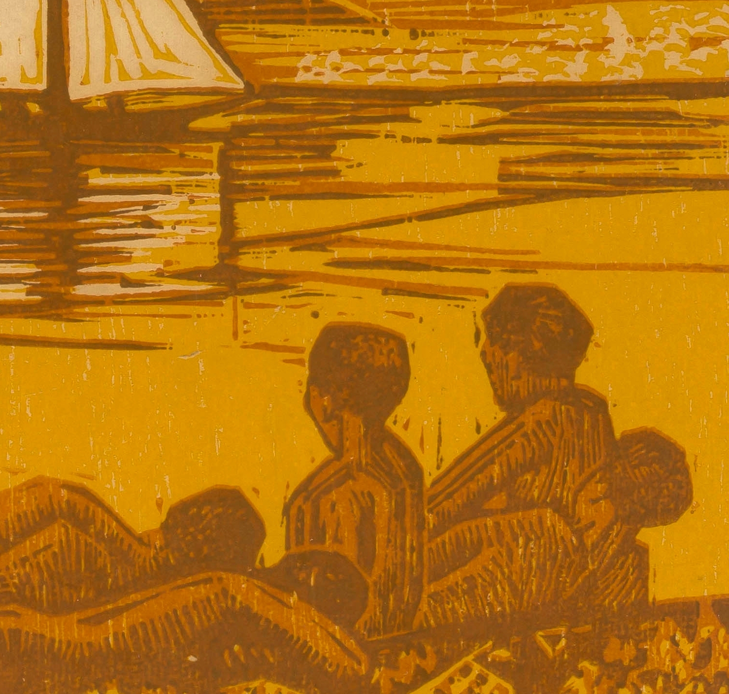 Peter Clarke | Passing Yacht (1969) | MutualArt
