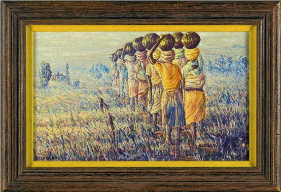 Helen Mmakgabo Mmapula Sebidi | Women Walking in a Field | MutualArt