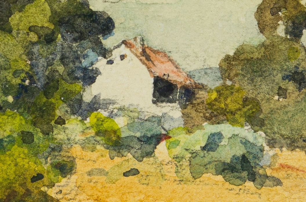 Erich Mayer | Landscape with Farm House | MutualArt