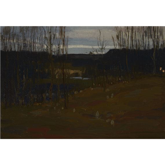Tom Thomson | LATE SPRING (1912) | MutualArt