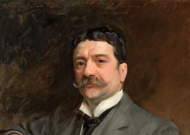 John Singer Sargent | Portrait of Louis Alexander Fagan (1893) | MutualArt