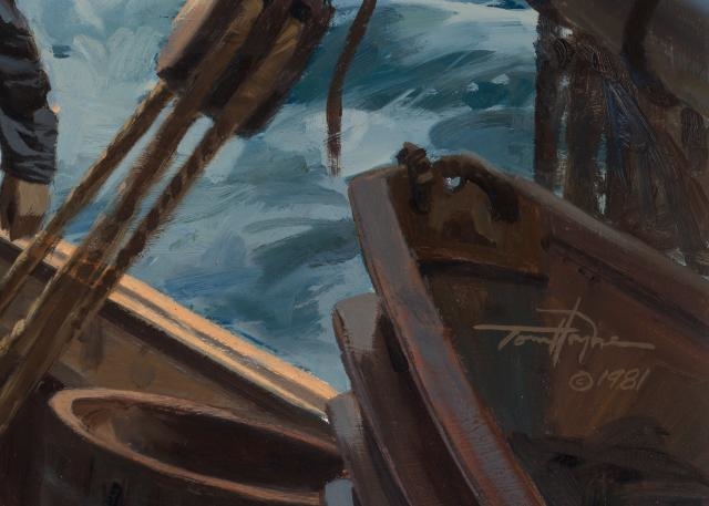 Thomas M. Hoyne | Ship in a Rough Sea (1981) | MutualArt