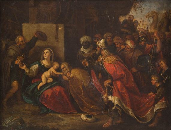 Jan van den Hoecke | Adoration of the Magi | MutualArt