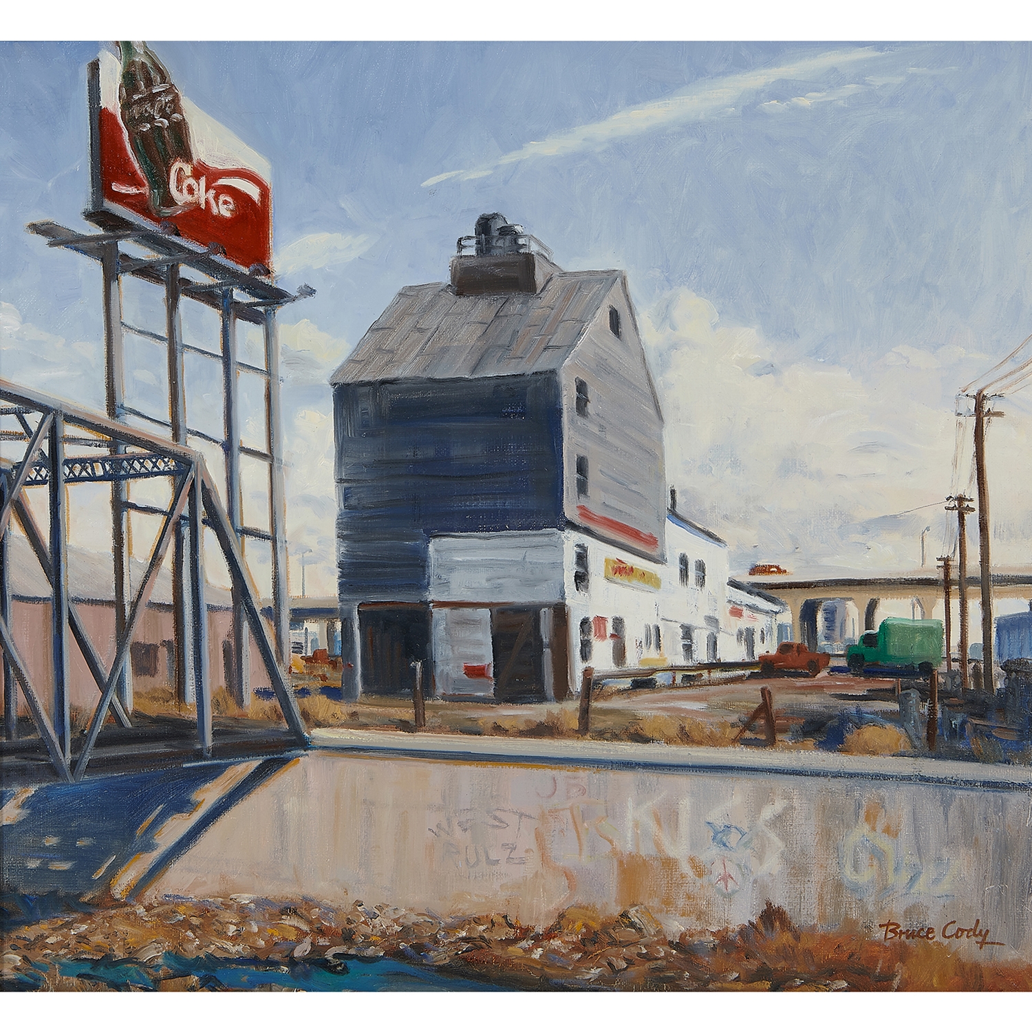 Bruce Cody | Grain & Graffiti | MutualArt