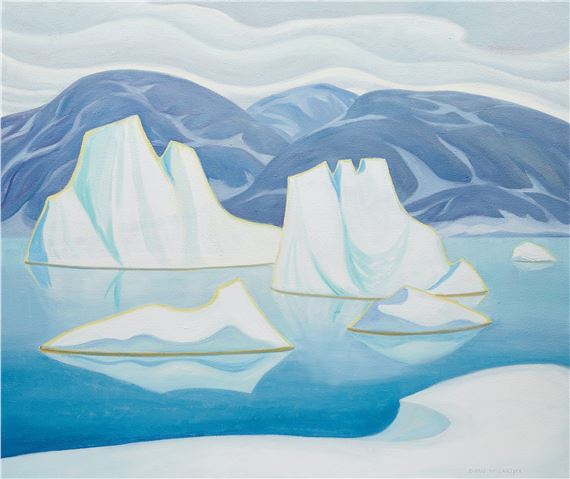Doris McCarthy | Iceberg & Floes (1998) | MutualArt