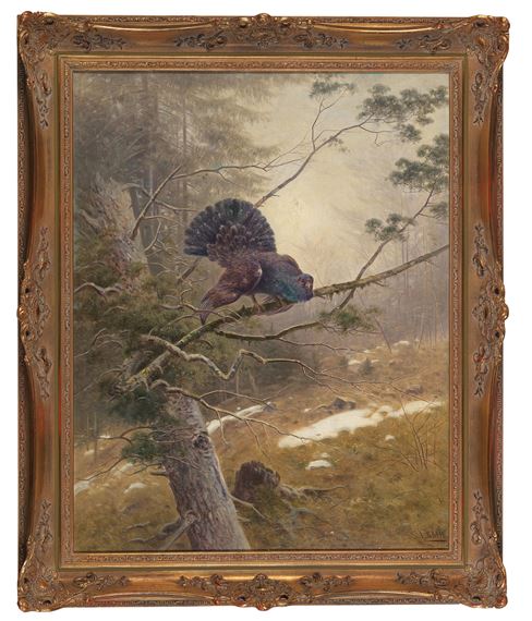 Skell Ludwig | A Wood Grouse | MutualArt