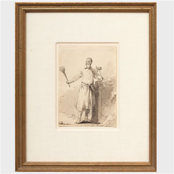 Jean-Baptiste Le Prince | Study of a Member of the Streltsy Guard ...