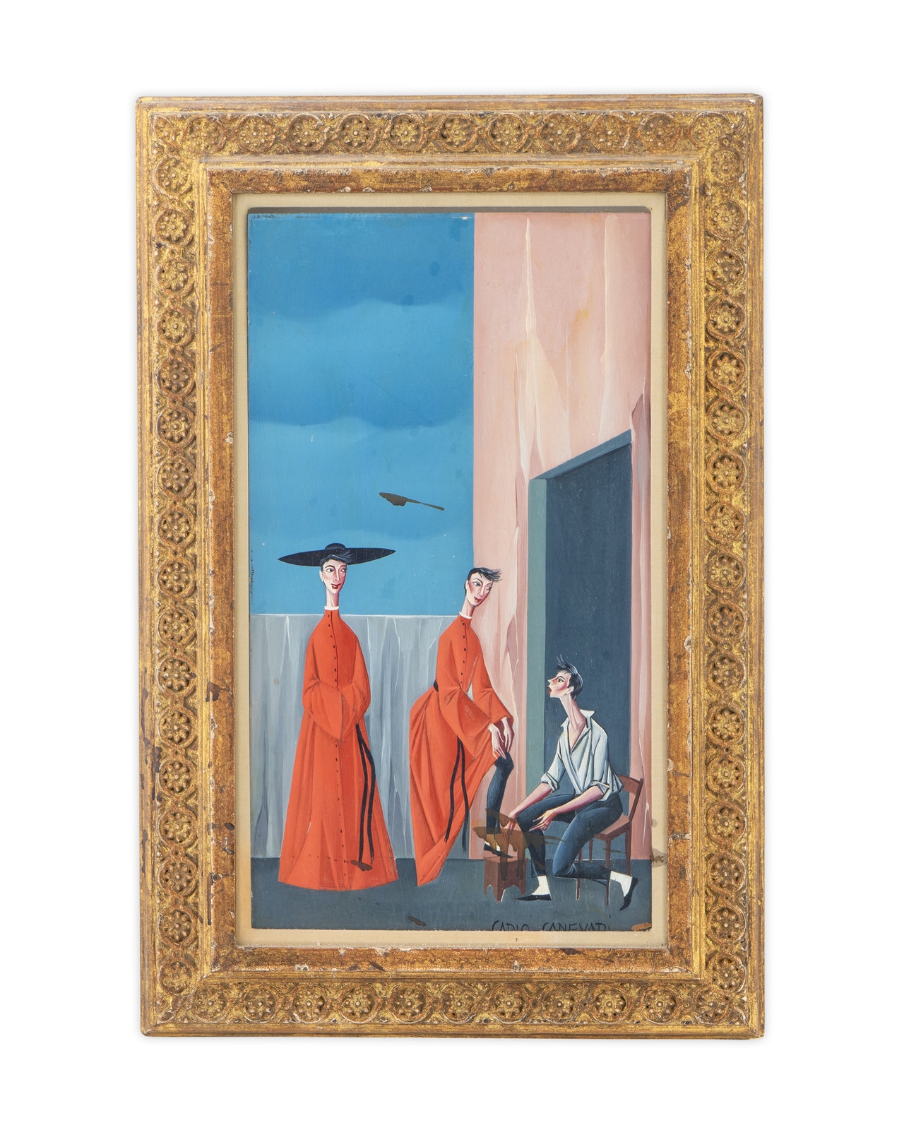 Carlo Canevari | Untitled (Two Priests) | MutualArt