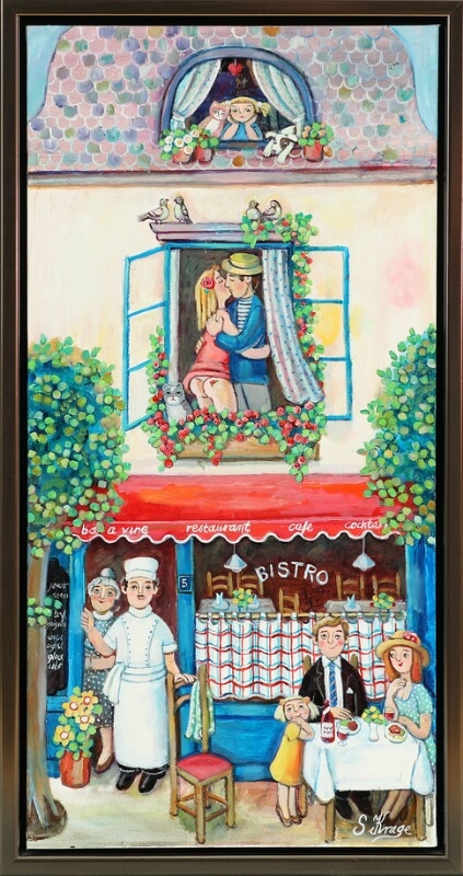 Susanne Krage | “Le petite bistro” | MutualArt