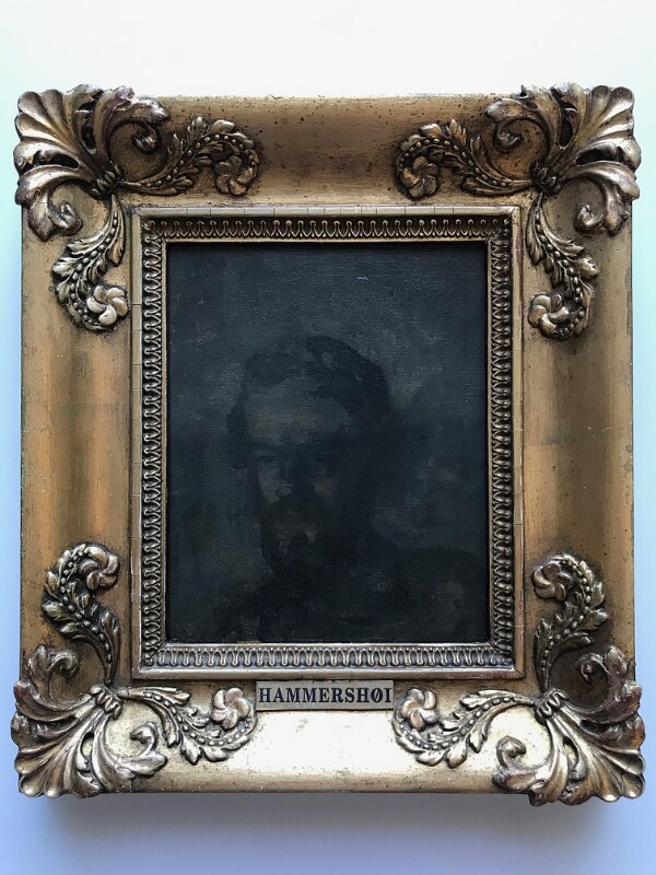 Vilhelm Hammershøi | Portrait of Henry Madsen (1904) | MutualArt