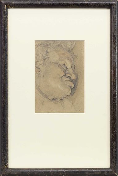 Frederick James Shields | HEAD STUDY OF A MAN | MutualArt