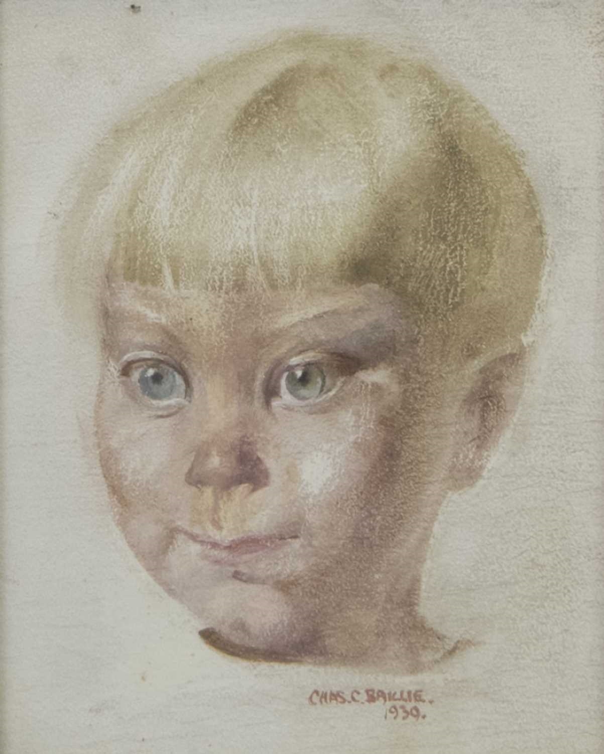 Charles Cameron Baillie | PORTRAIT OF A YOUNG BOY (1939) | MutualArt