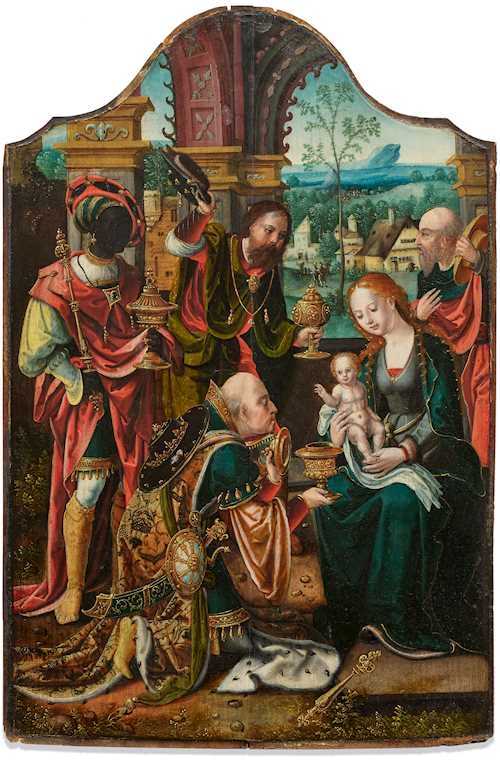Antwerp Mannerist School, 16th Century | Adoration of the Three Kings | MutualArt