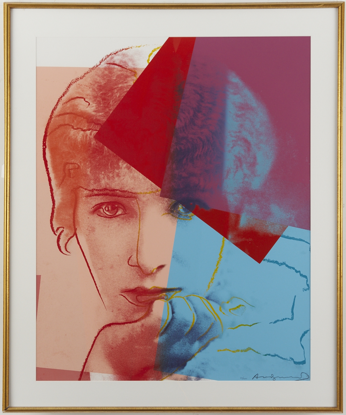 Andy Warhol | Sarah Bernhardt, from Ten Portraits of Jews of the ...