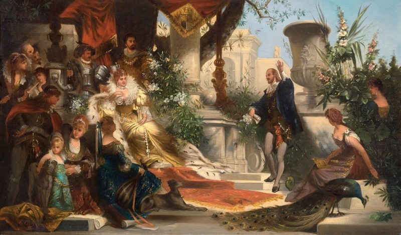 Eugenio Giuseppe Conti | TASSO ALLA CORTE DEGLI ESTENSI (1892) | MutualArt