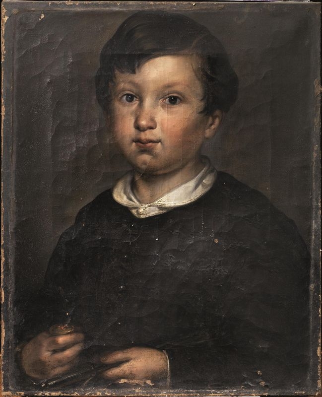 Italian School, 19th Century | RITRATTO DI FANCIULLO | MutualArt