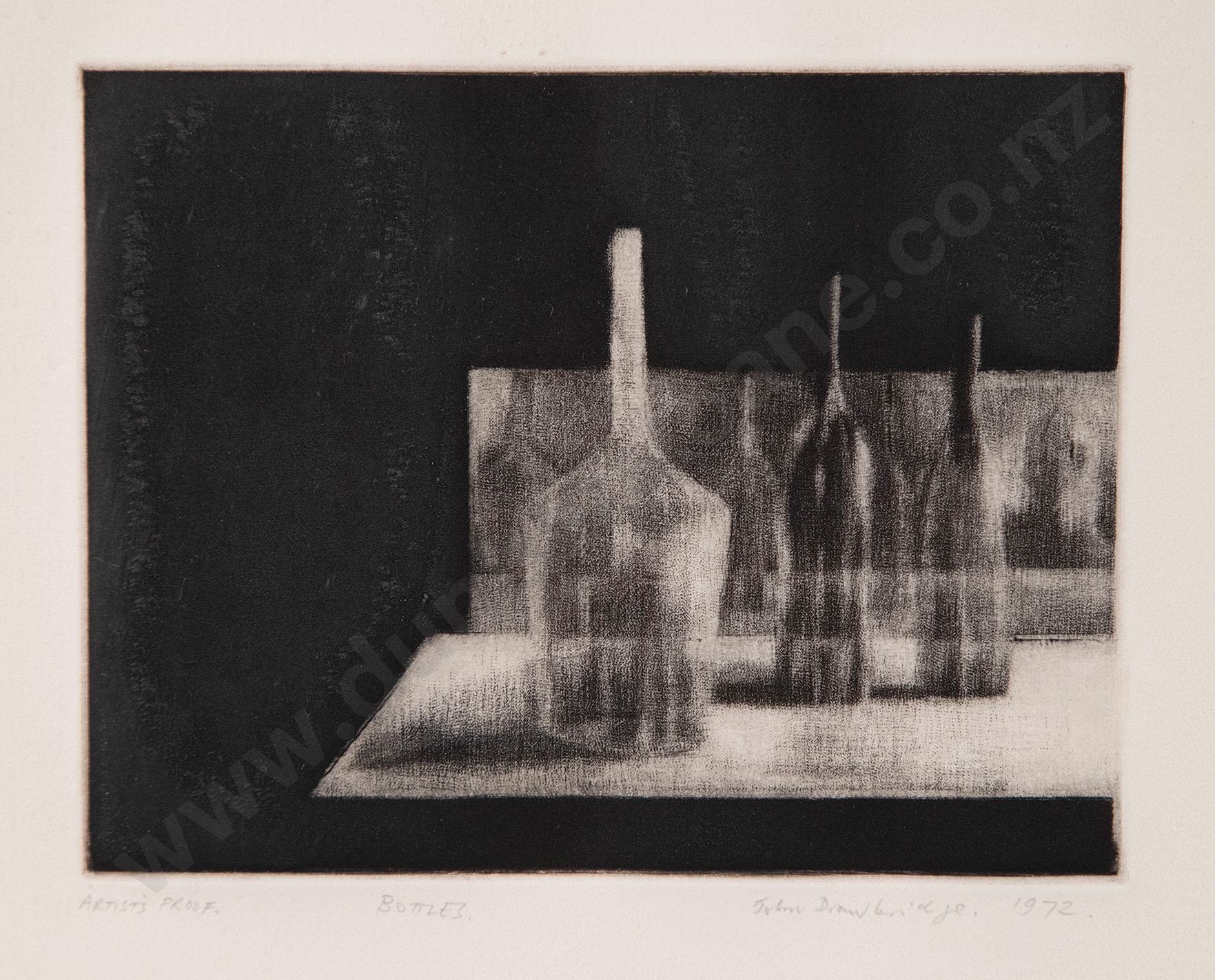 John Drawbridge | Bottles (1972) | MutualArt
