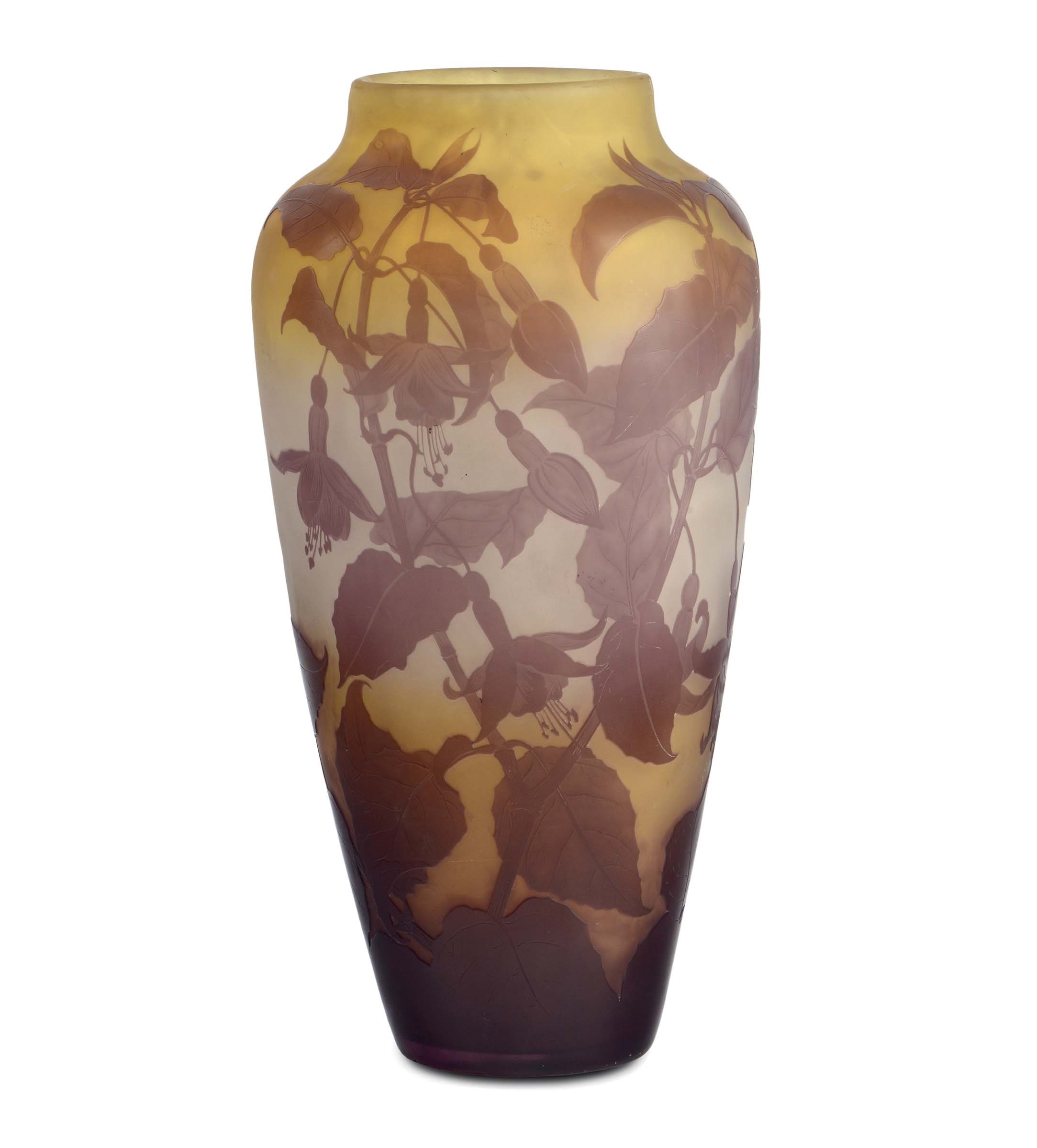 Emile Gallé | Grande vaso di forma ovoidale (1900) | MutualArt