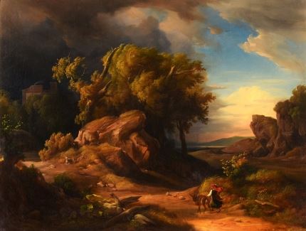 András Markó | Vihar előtt (1852) | MutualArt