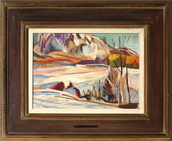 Albert Cloutier | Landscape- Piedmont near Quebec | MutualArt