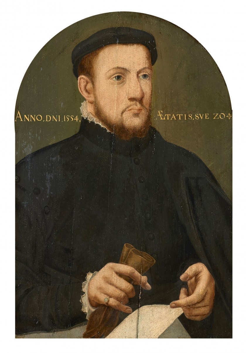 Netherlandish School, 16th Century | PORTRAIT OF A MAN | MutualArt
