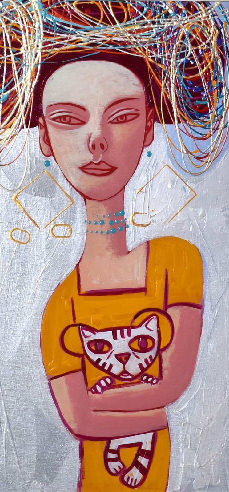 Constantine Popov | The Orange Cat | MutualArt