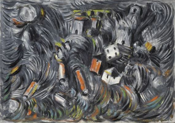 Roberto Barni | SCOMPOSIZIONE DI PAESAGGIO | MutualArt