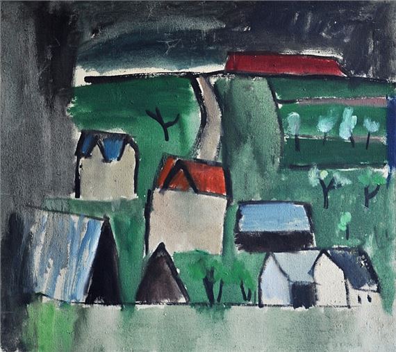Jiří Rada | Jaro v Jílovém (1974) | MutualArt