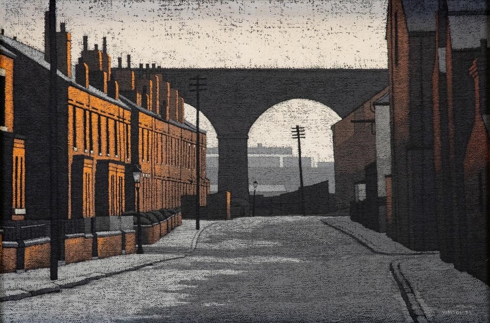 Stuart Walton | Street Scene, Kirkstall, Leeds (1972) | MutualArt