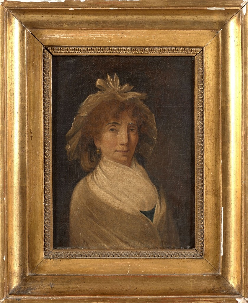 Louis-Léopold Boilly | Portrait de femme à la coiffe blanche | MutualArt