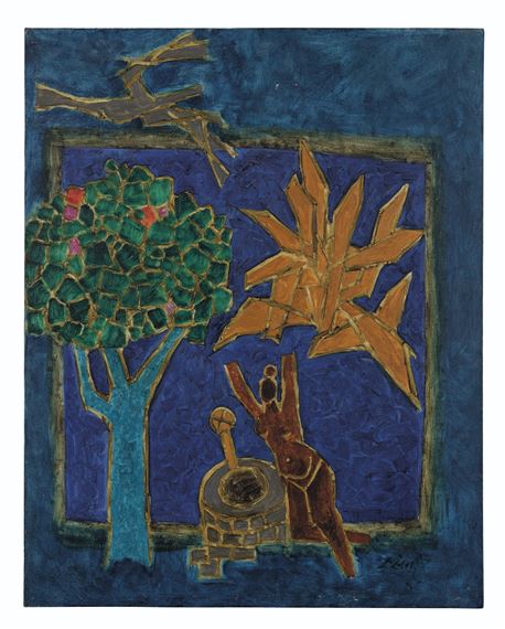 Maqbool Fida Husain | Untitled (1960) | MutualArt