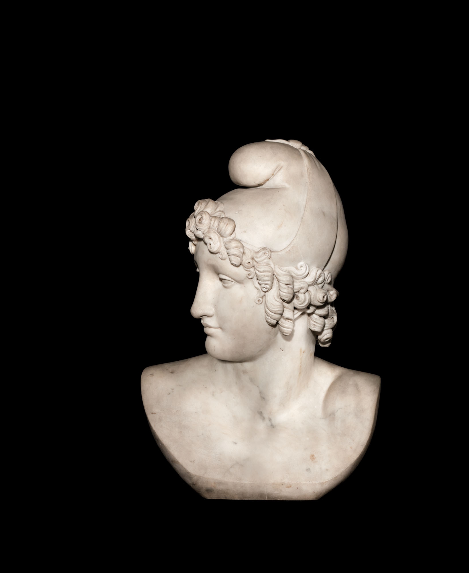 Antonio Canova | BUSTE EN MARBRE REPRÉSENTANT PARIS | MutualArt