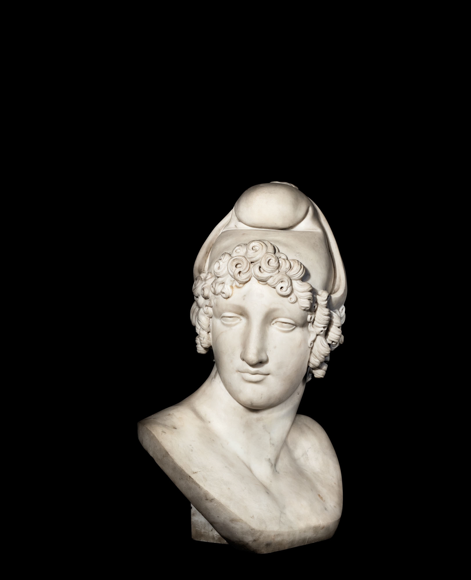 Antonio Canova | BUSTE EN MARBRE REPRÉSENTANT PARIS | MutualArt