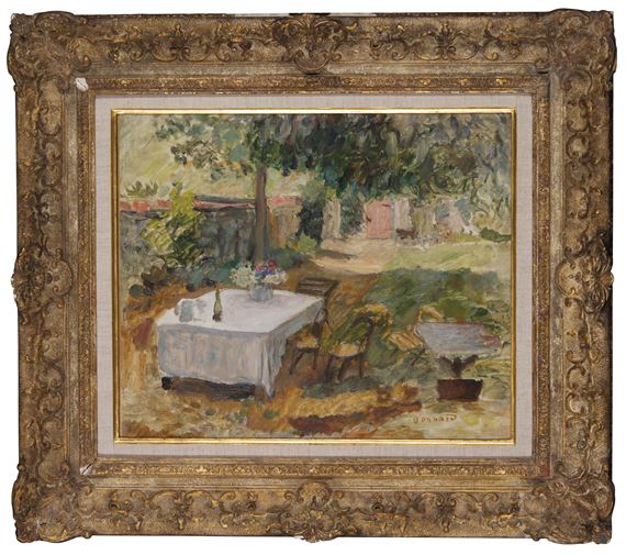 Pierre Bonnard | TABLE DANS UN JARDIN (1908) | MutualArt