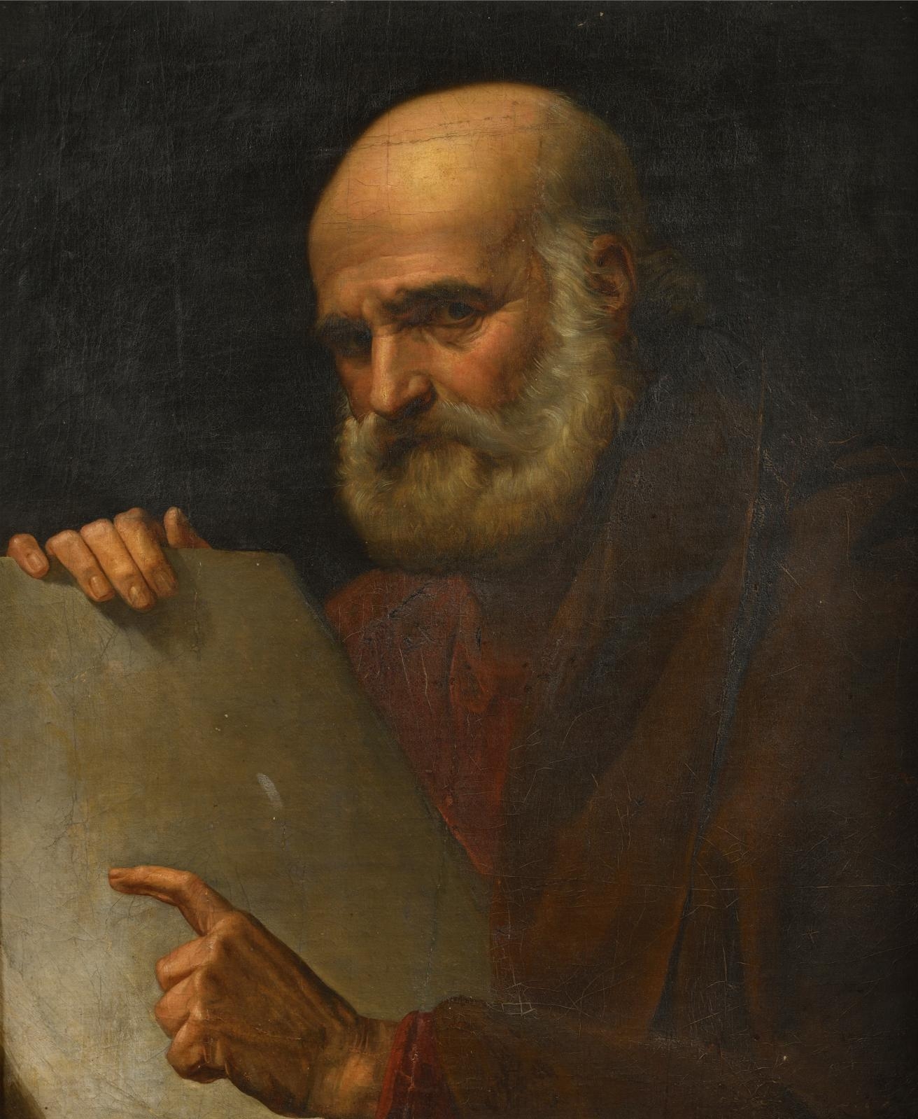 French School, 19th Century | Portrait de philosophe | MutualArt