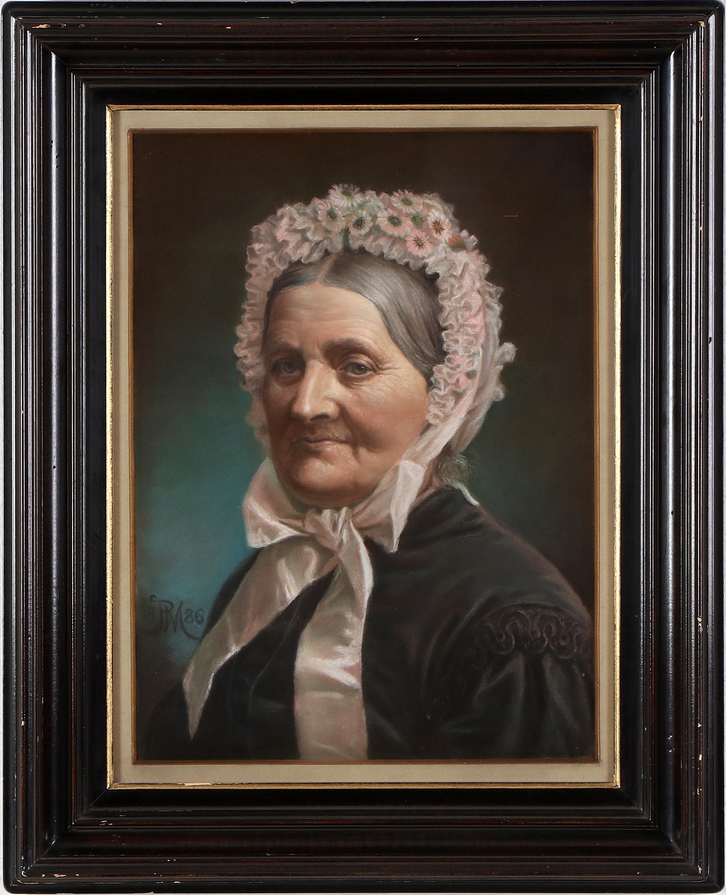 Peder Mork Monsted | Reportedly portrait of the artist's mother (1886 ...