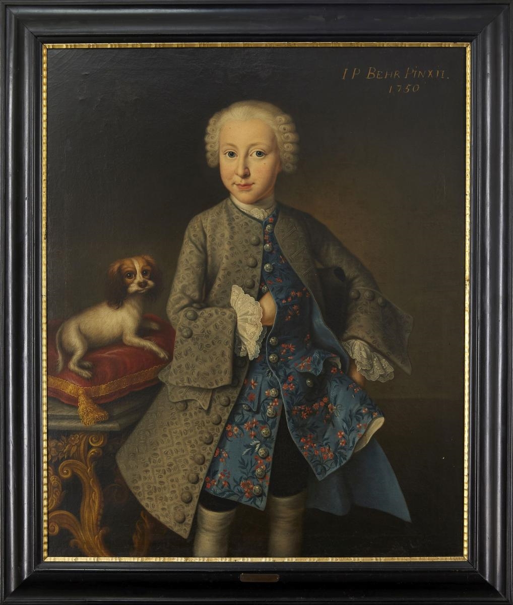 Johann-Philipp Behr | Portrait of Anna Sybilla Ziegler (1712-1761 ...