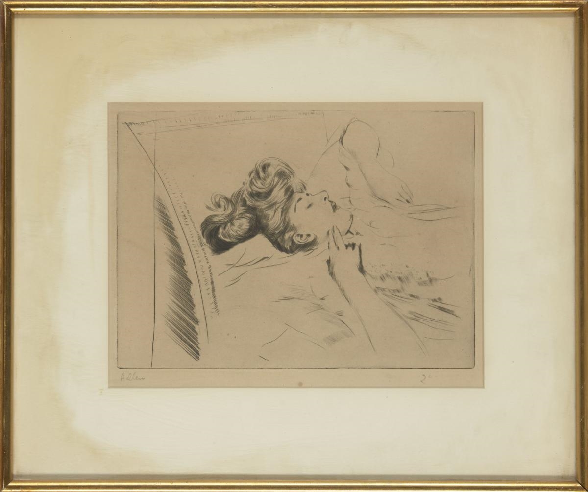 Paul César Helleu | Portrait of Madame Helleu | MutualArt