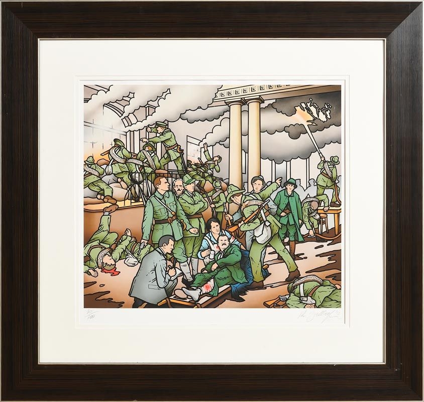 Robert Ballagh | The Birth of the Irish Republic Commemorative | MutualArt