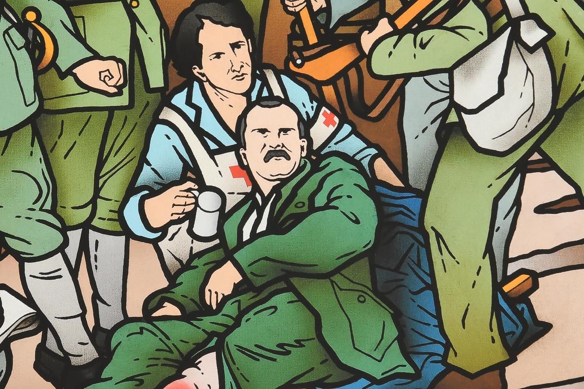 Robert Ballagh | The Birth of the Irish Republic Commemorative | MutualArt