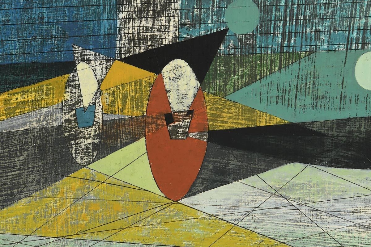 Mahood Kenneth | Wagon Green and Grey (1955) | MutualArt