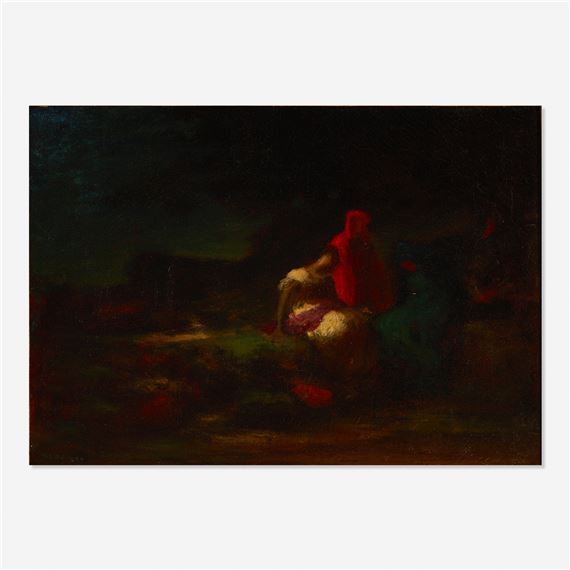 Robert Loftin Newman | Fortune Teller | MutualArt