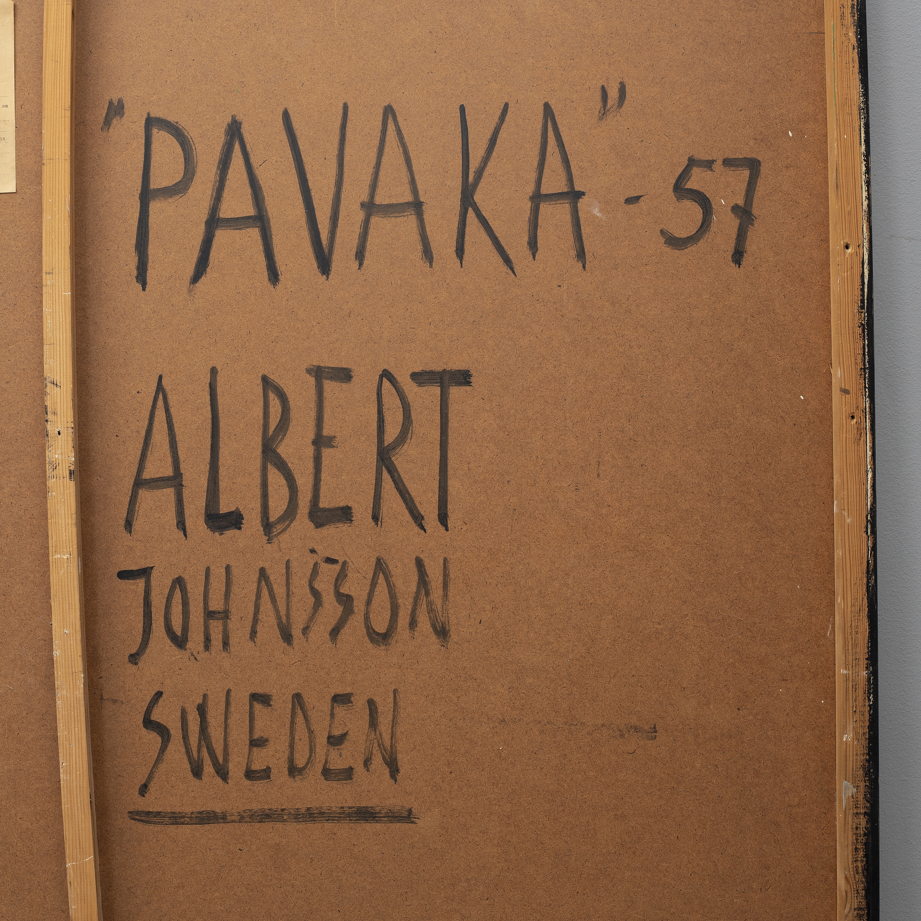 Johansson Albert | Pavaka (1957) | MutualArt