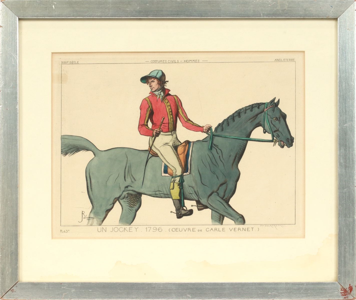 Carle Vernet | UN JOCKEY 1796 | MutualArt