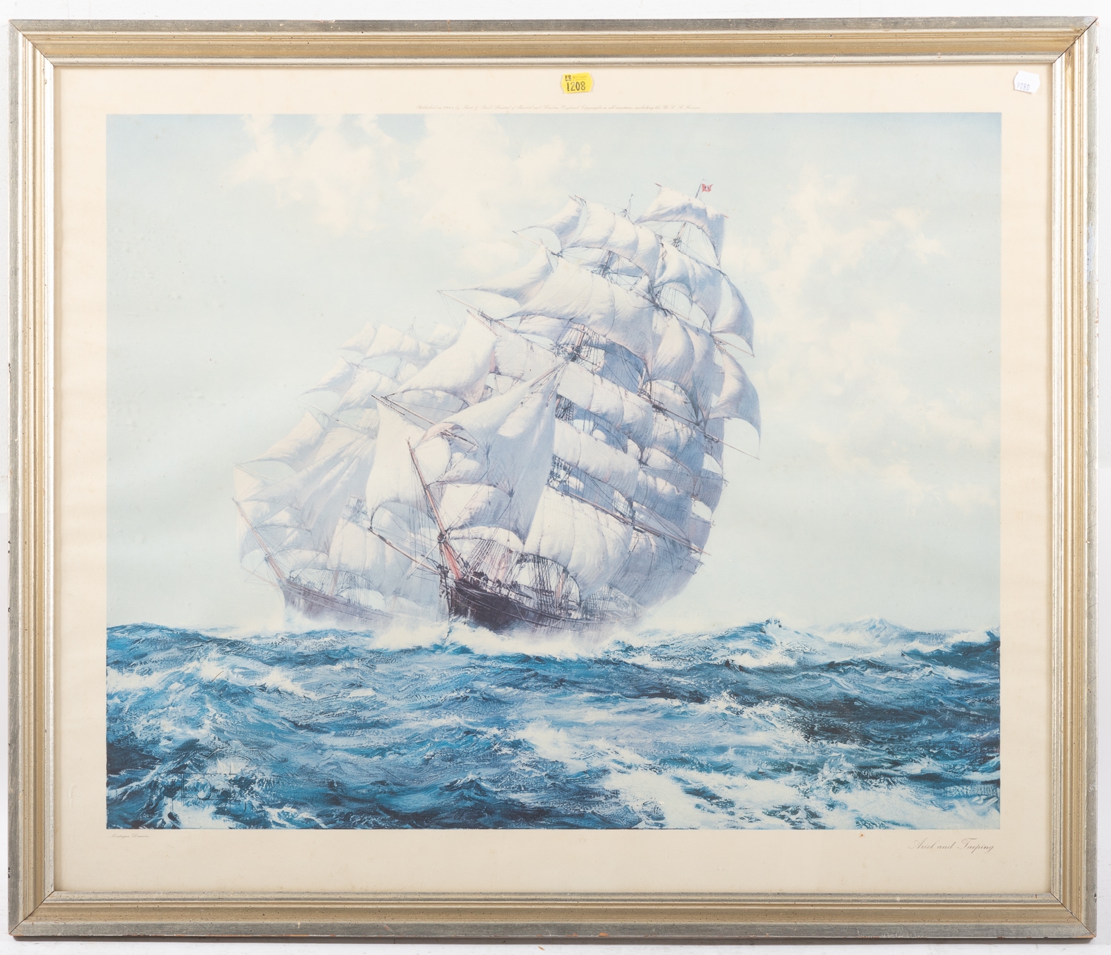 Montague Dawson | Ariel and Taeping | MutualArt