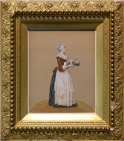 Jean-Étienne‏ Liotard | La Belle Chocolatier | MutualArt