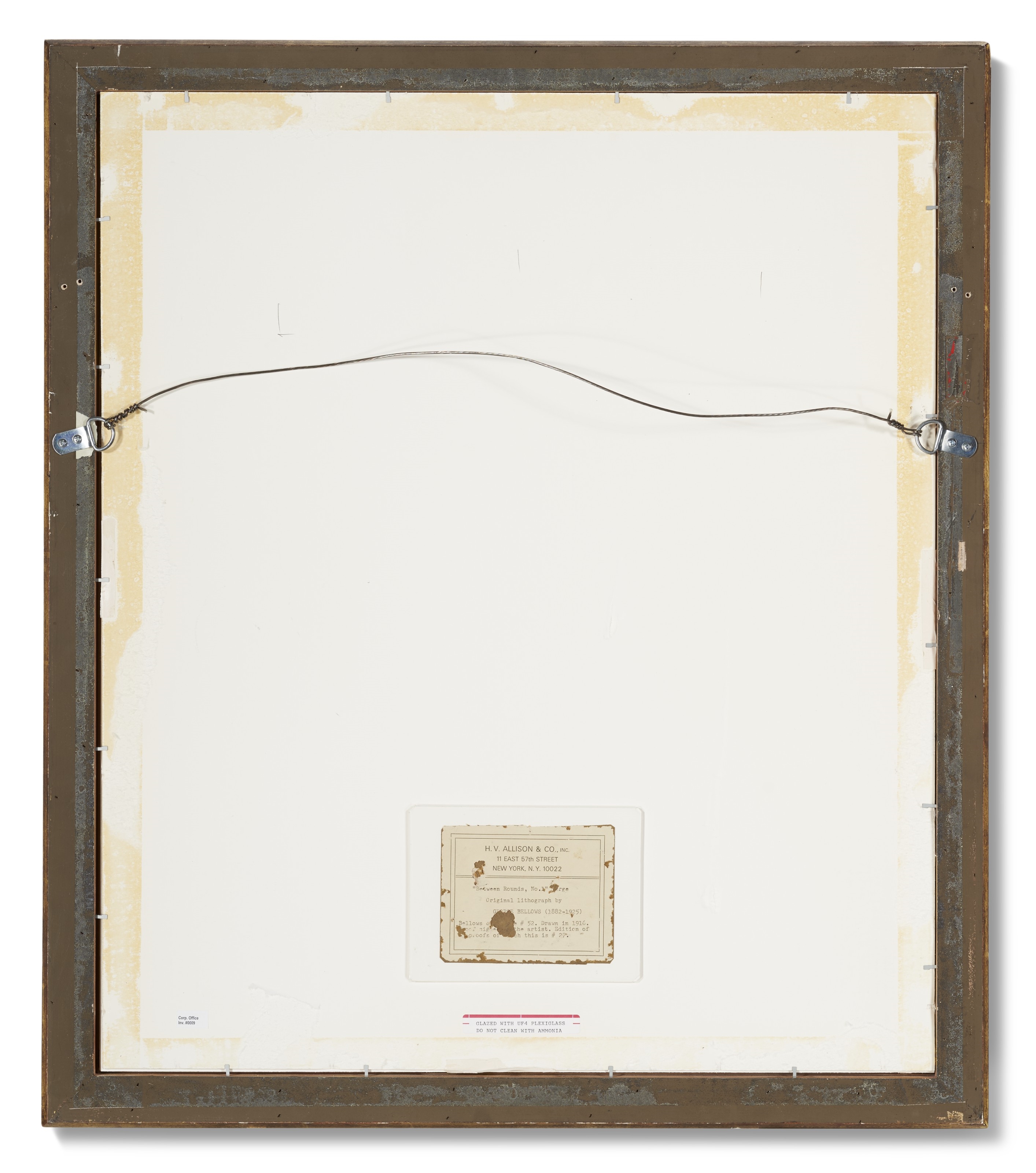 George Bellows | Between Rounds, Large, First Stone (1916) | MutualArt